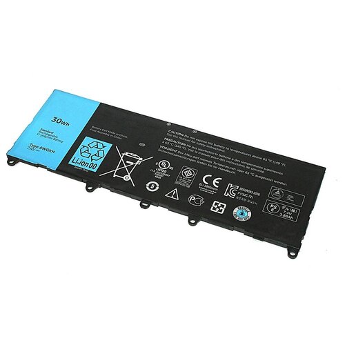 Аккумуляторная батарея для планшета Dell Latitude 10-ST2e 7.4V 30Wh 0WGKH