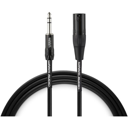 Warm Audio Pro-XLRm-TRSm-6' готовый микрофонный кабель PRO-серии, длина 1,8 м, XLR/m - TRS/m