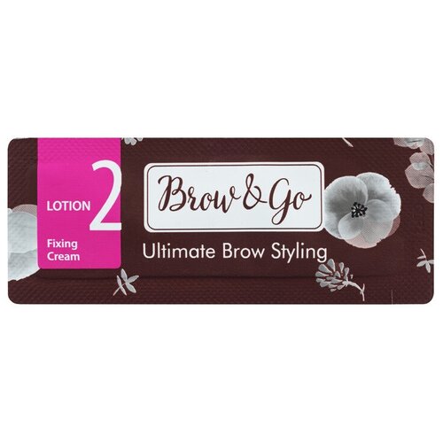 Brow&Go Состав для стайлинга бровей №2 Fixing Cream, 1 мл