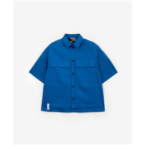 Рубашка Gulliver, размер 152, синий