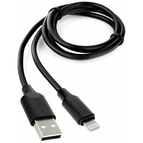 Cablexpert USB - Lighting (CCB-USB-AMAPO2), 1 м, черный