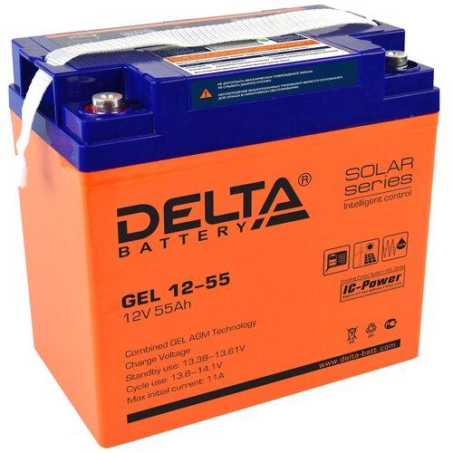 Аккумуляторная батарея для ИБП Delta GEL 12-55