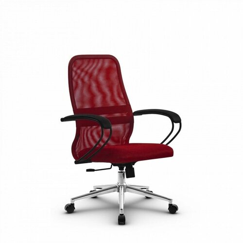 Компьютерное офисное кресло mетта SU-СК130-8, СН 3, Красное