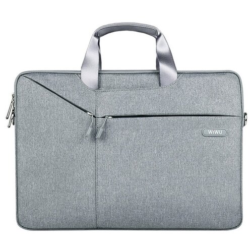 Сумка для ноутбука WiWU City commuter bag 13,3", светло-серый