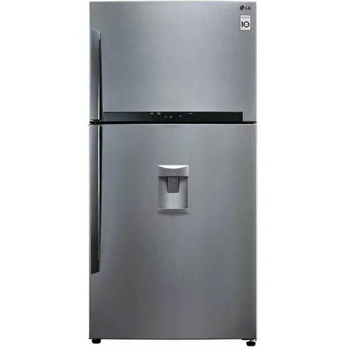 Холодильник LG GC-F502HMHU, серый металлик