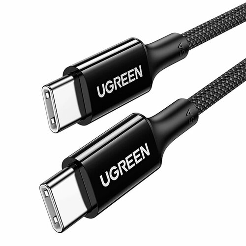 Кабель UGREEN US557 (15276) USB-C to USB-C PD 5A - 1,5м - черный