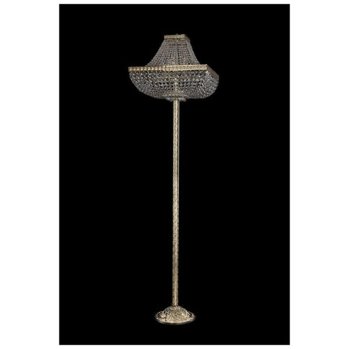 Торшер Bohemia Ivele Crystal 19282T6/H/45IV-172 G, E14, 360 Вт, высота: 172 см, золотой