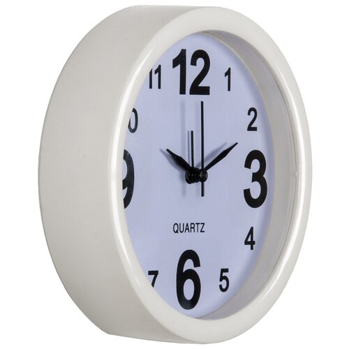 Часы  настольные Рубин В4-001 белый 15.3 см 0.25 кг 15 см 15.3 см светлый 4 см