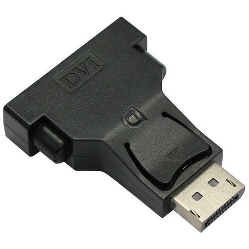 Переходник DisplayPort DVI VCOM Telecom CA332 черный