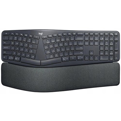 Беспроводная клавиатура Logitech ERGO K860 графит, 1 шт.