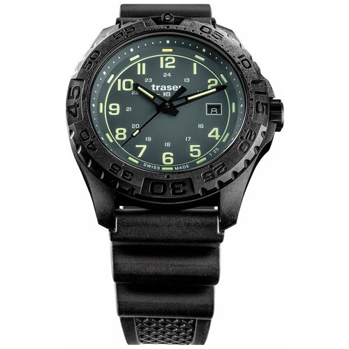 Наручные часы traser P96 outdoor, черный, серый