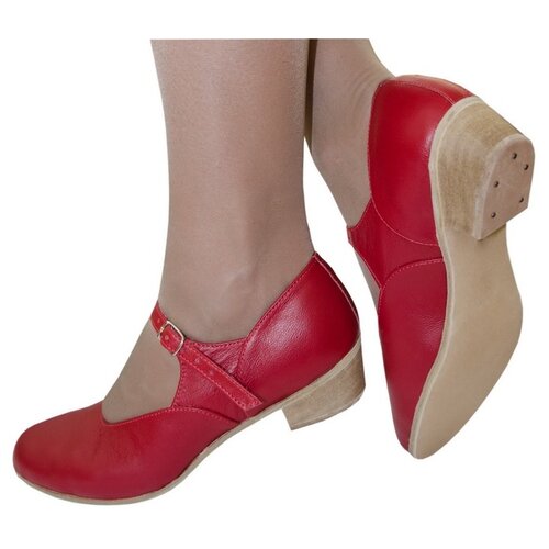 Туфли для танцев  VARIANT, размер 36, красный