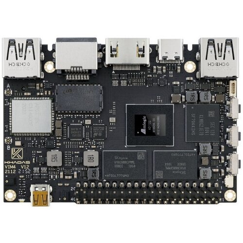 VIM4 ARM Cortex-A73 4-Core + Cortex-A53 4-Core Amlogic A311D2 2.2GHz 8+32GB