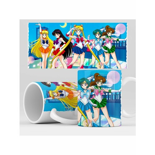 Кружка с принтом аниме Сейлор Мун, Sailor Moon