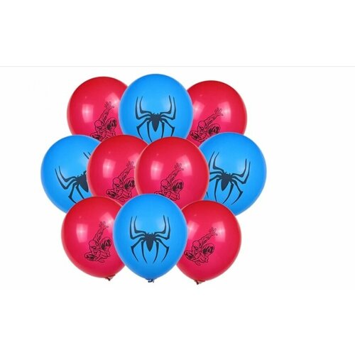 Набор воздушных шаров "Spider Man Человек-паук" (12шт)