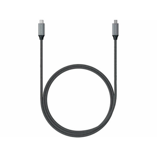 Аксессуар Satechi USB-C - USB-C 80cm Space Grey ST-U4C80M