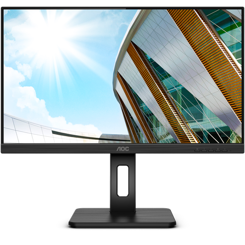 23.8" Монитор AOC 24P2C, 1920x1080, 75 Гц, IPS, черный