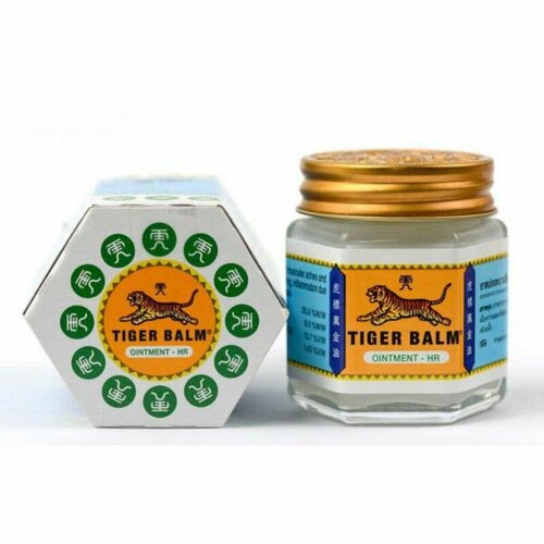 Бальзам Белый тигр / Tiger Balm White из Индии , 21 мл.