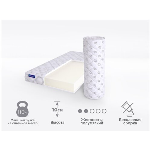 Beautyson Roll Foam 10, 145x200 см,  двухзонный