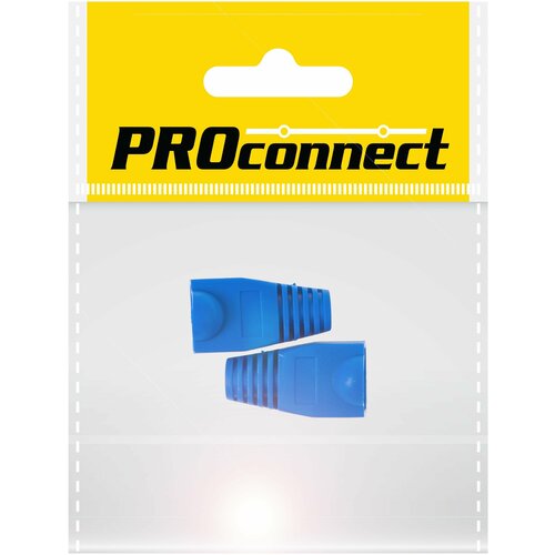 PROconnect Изолирующий колпачок для разъемов RJ-45, синий, пакет, 2шт.