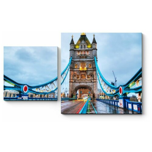 Модульная картина Башня Тауэрского моста, Лондон80x48