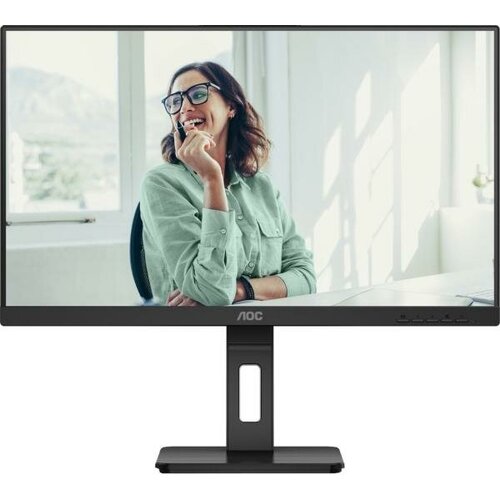 Монитор AOC 23.8 24P3CV черный IPS LED 4ms 16:9 HDMI M/M матовая HAS Piv 1000:1 300cd 178гр/178гр 1920x1080 75Hz DP FHD USB 4.41кг