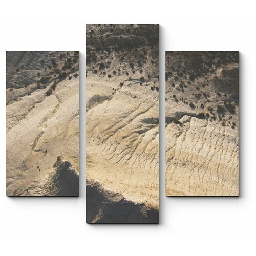 Модульная картина Песчаный пейзаж 120x108