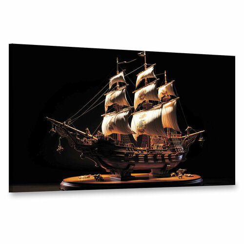 Интерьерная картина 100х60 "Пиратская звезда"