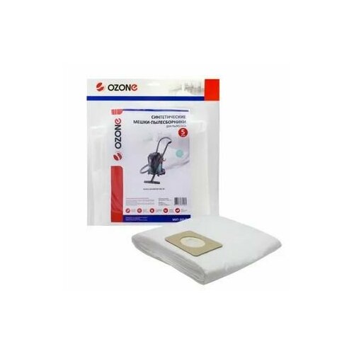 OZONE Мешки-пылесборники синтетические для пылесоса, 5 шт MXT-403/5