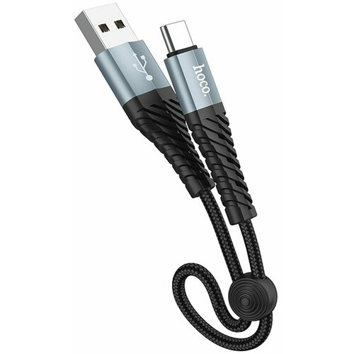 Кабель USB - Type-C Hoco X38 Cool Charging (25 см) (черный), 1 шт.