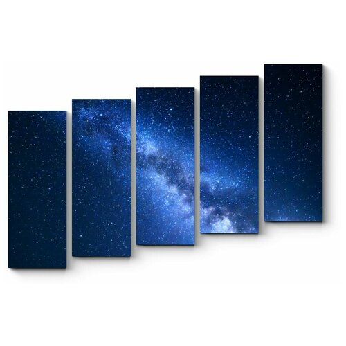 Модульная картина Ночная магия, Млечный путь220x154