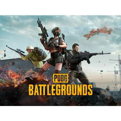 Плакат, постер на бумаге PlayerUnknown s Battlegrounds/игровые/игра/компьютерные герои персонажи. Размер 30 х 42 см