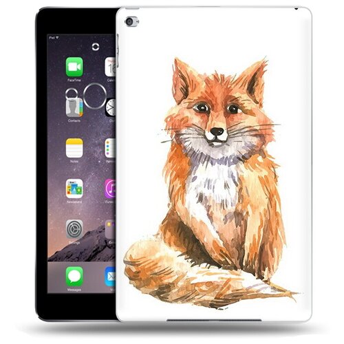 Чехол задняя-панель-накладка-бампер MyPads детская лиса для Apple iPad Air 2 (A1566/A1567) противоударный