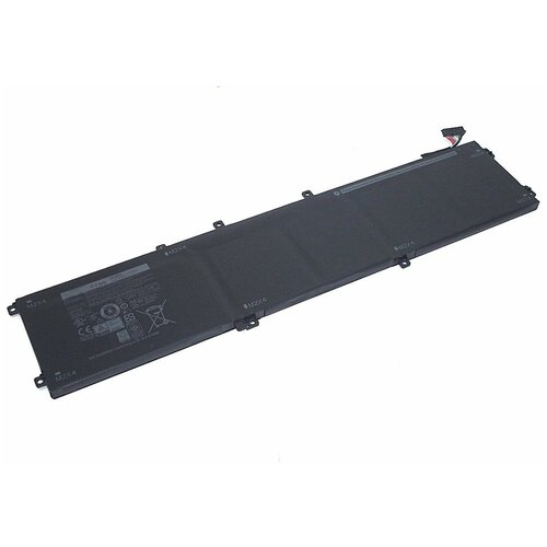 Аккумуляторная батарея для ноутбука Dell XPS 15 (9550) 11.4V 84Wh 4GVGH