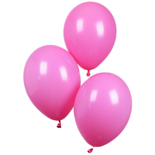 Набор воздушных шаров Globos Festival Пастель 12", розовый, 5 шт.