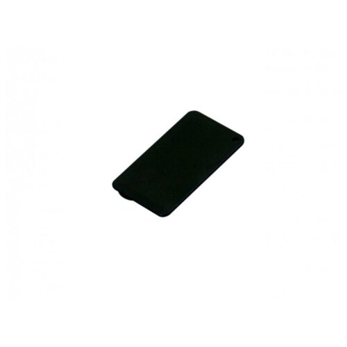 Флешка для нанесения логотипа виде пластиковой карточки (16 Гб / GB USB 2.0 Черный/Black MINI_CARD1 Прямоугольная визитка доступна оптом)
