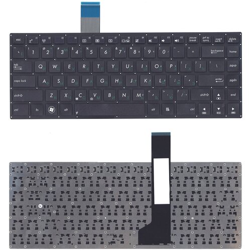 Клавиатура (keyboard) MP-12F33K0-920W для ноутбука Asus K46, K46CA, K46CB, черная