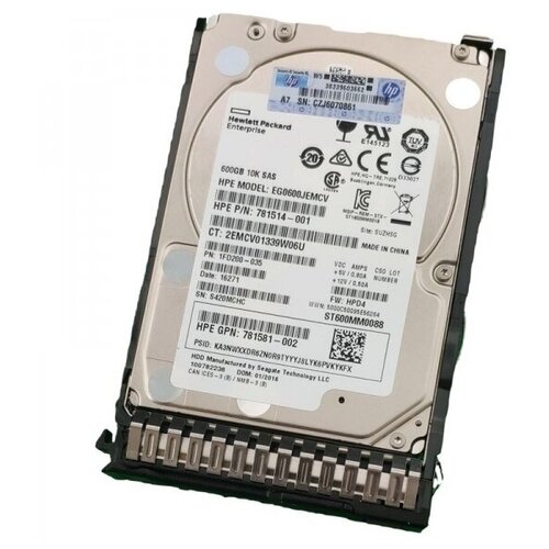 600 ГБ Внутренний жесткий диск HP 781514-001 (781514-001)