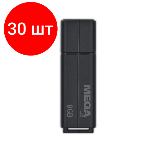 Комплект 30 штук, Флеш-память ProMega jet, 8Gb, USB 2.0, чер, PJ-FD-8GB-Black