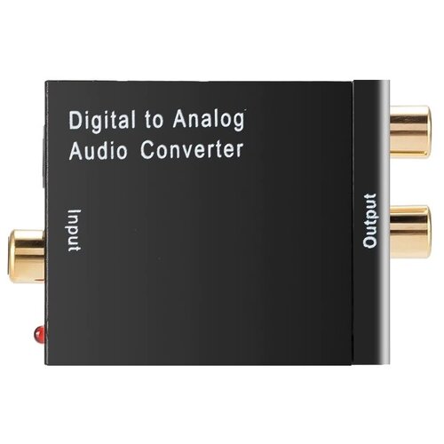 Цифро-аналоговый преобразователь PALMEXX Digital to Analog Audio Converter cut, Toslink+Coaxial to RCA (тюльпаны)
