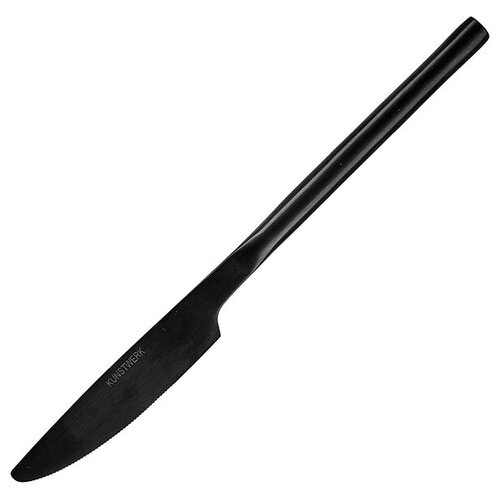 Нож столовый Саппоро бейсик черный L=22см. 12шт