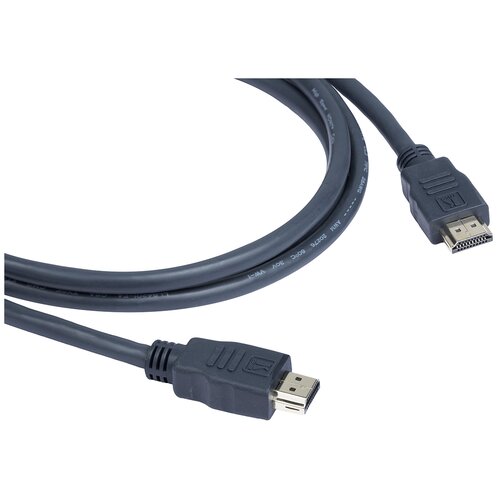 Кабель Kramer HDMI (m) - HDMI (m) (C-HM/HM), 1.8 м, черный