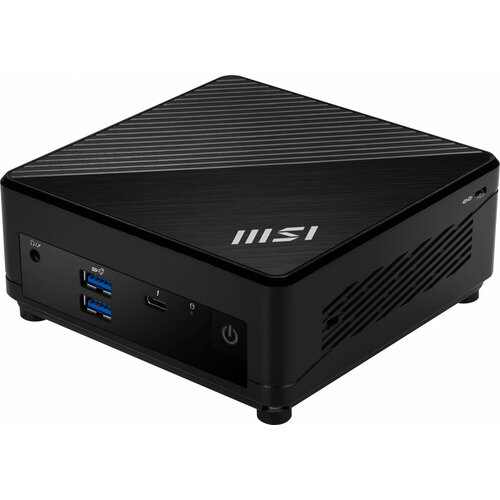 MSI Неттоп MSI Cubi 5 12M-014XRU i5 1235U (1.3) 16Gb SSD512Gb Iris Xe noOS 2xGbitEth WiFi BT 65W черный (9S6-B0A811-222)