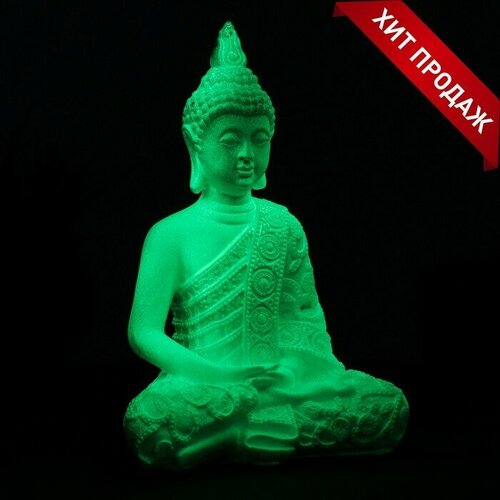 Светящаяся фигура Будда малый 24х16х10см