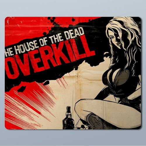 Коврик для мыши с принтом игра House of the Dead Overkill - 11129