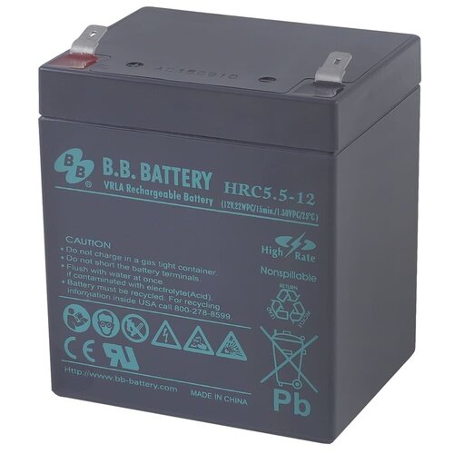 Аккумуляторная батарея B.B.Battery (HRC 5.5-12)
