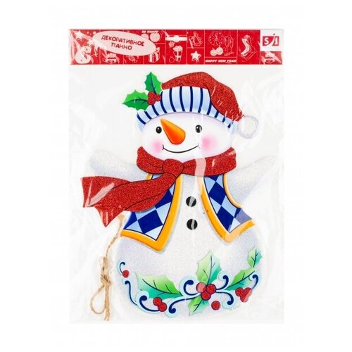 Панно декоративное снеговик, SIJ
