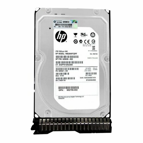 Жесткий диск HP 9SM267-035 2Tb SAS 3,5" HDD