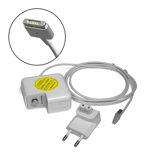 Блок питания для ноутбука Apple MacBook 14.85V 3.05A (MagSafe2) 45W MD592