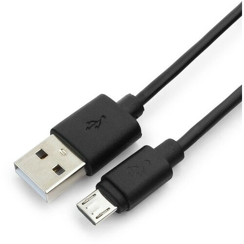 Кабель USB 2.0 A - micro USB 5pin (m-m), 0,5 м Гарнизон GCC-mUSB2-AMBM-0.5M